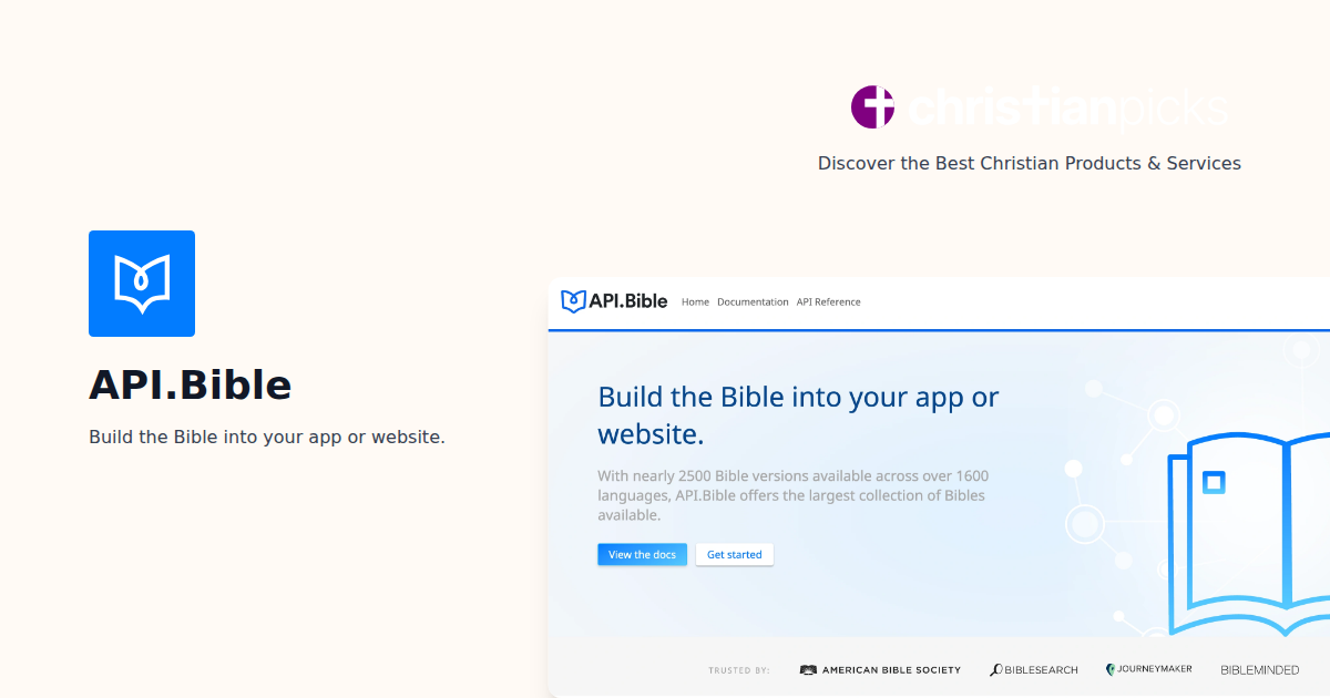 API.Bible | ChristianPicks