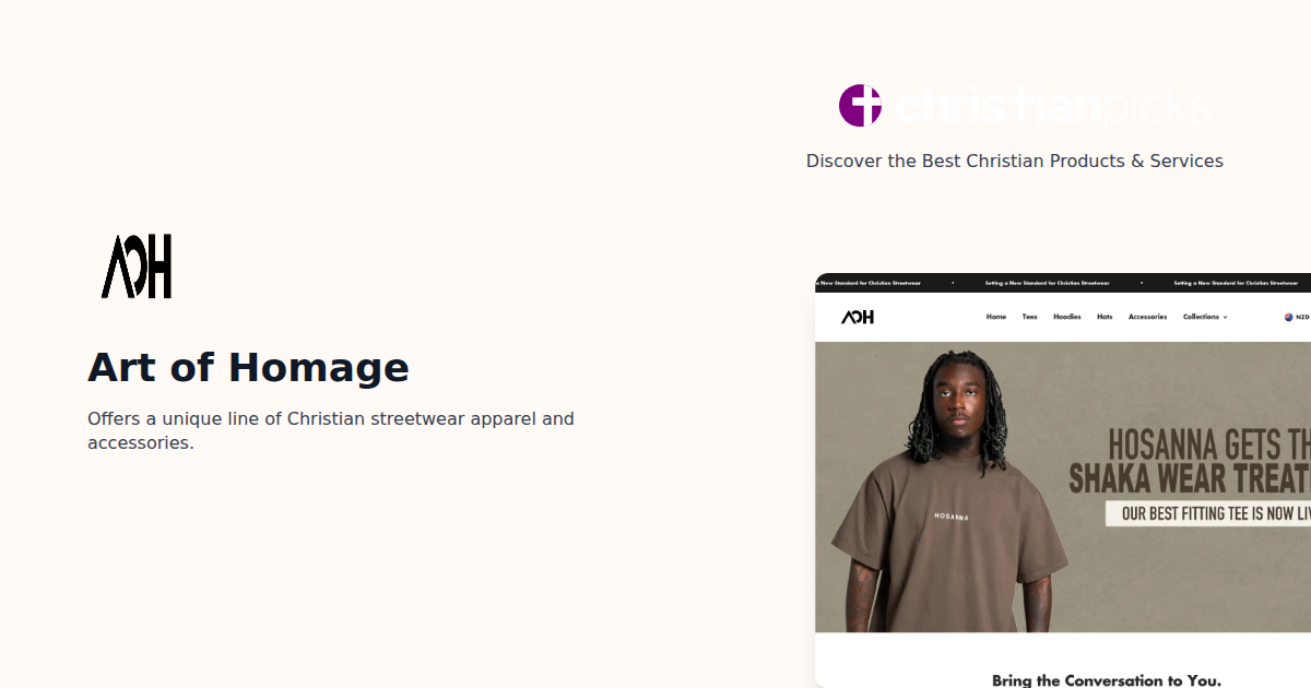 Art of Homage | ChristianPicks